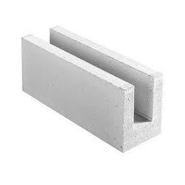 THERMOPIERRE CHAINAGE "U" 20x25x62,5 - Houdard